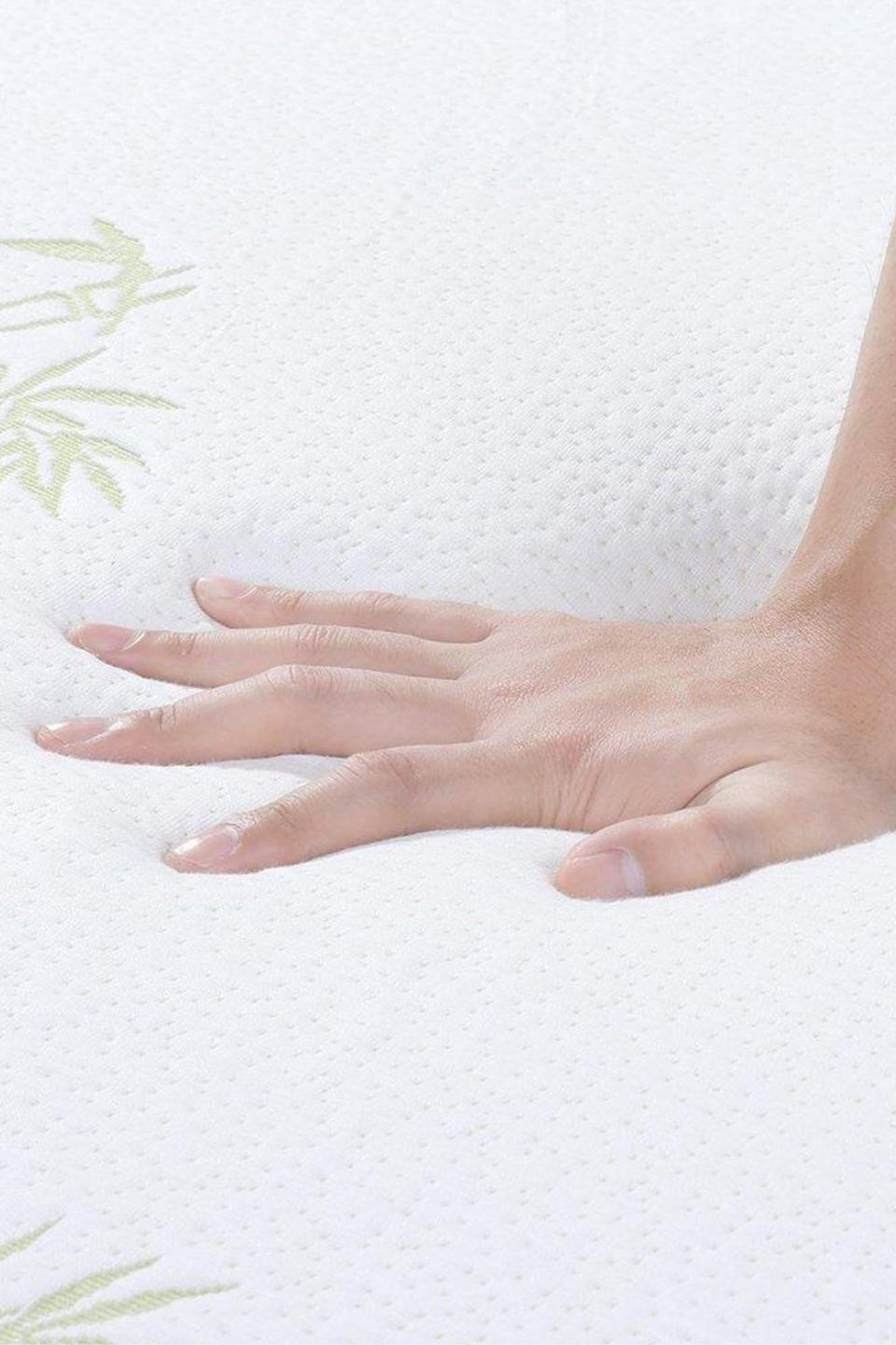 Duvets And Pillows Super Soft Bamboo Memory Foam Mattress Topper 2 Inch
